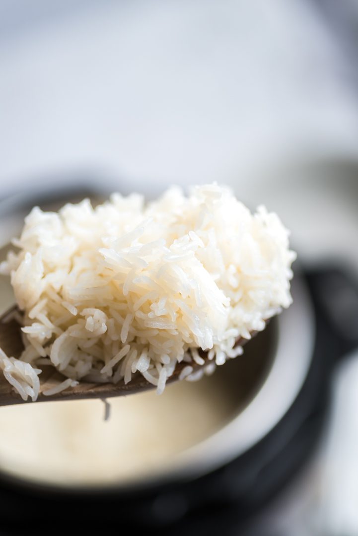 Instant Pot Rice (small batch under 10 minutes) - TastyAZ