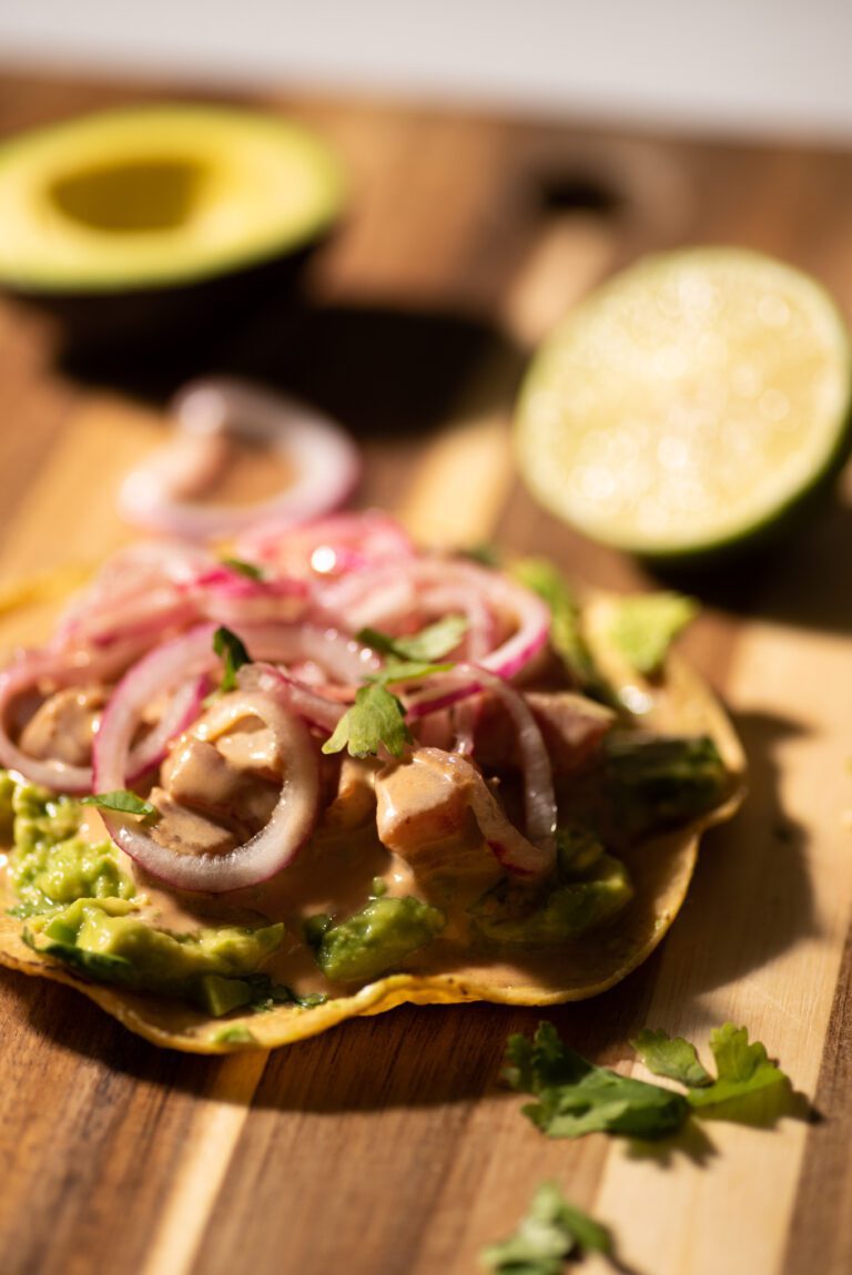 Ahi Tuna Tostada - TastyAZ