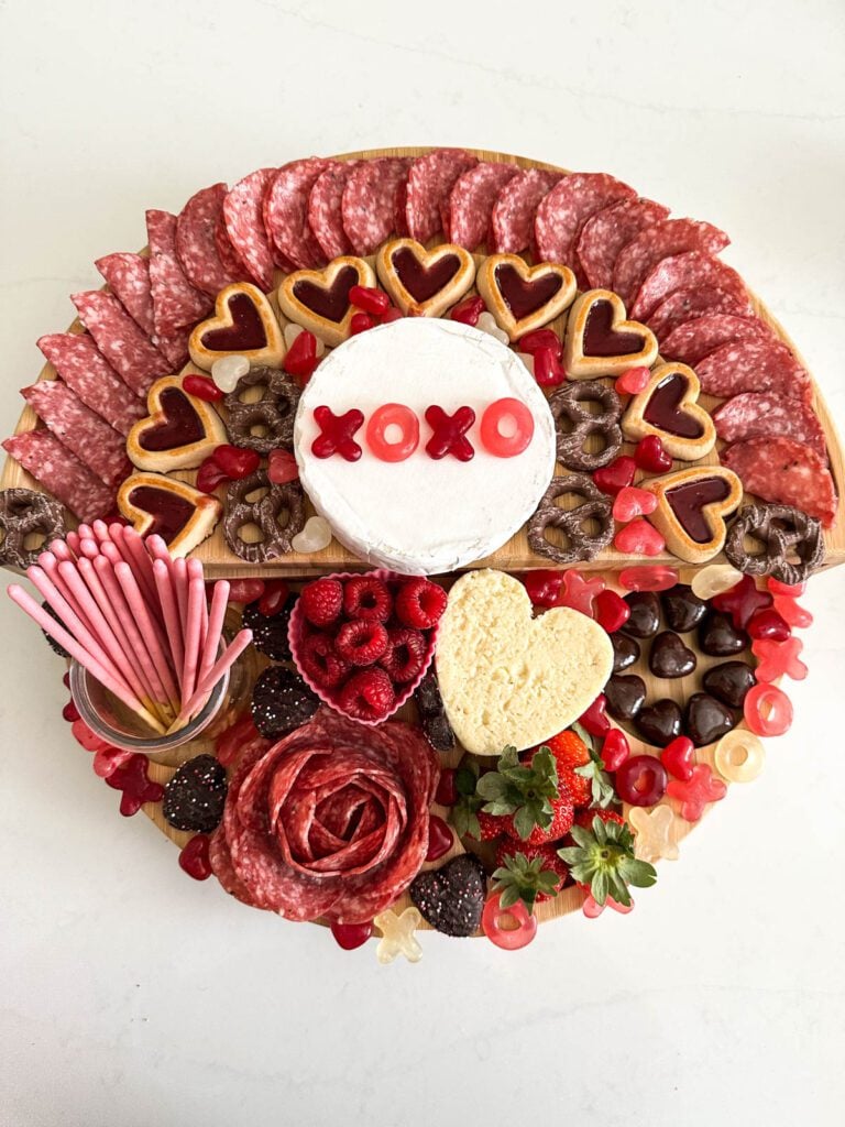 Valentine's Day Charcuterie Board - TastyAZ