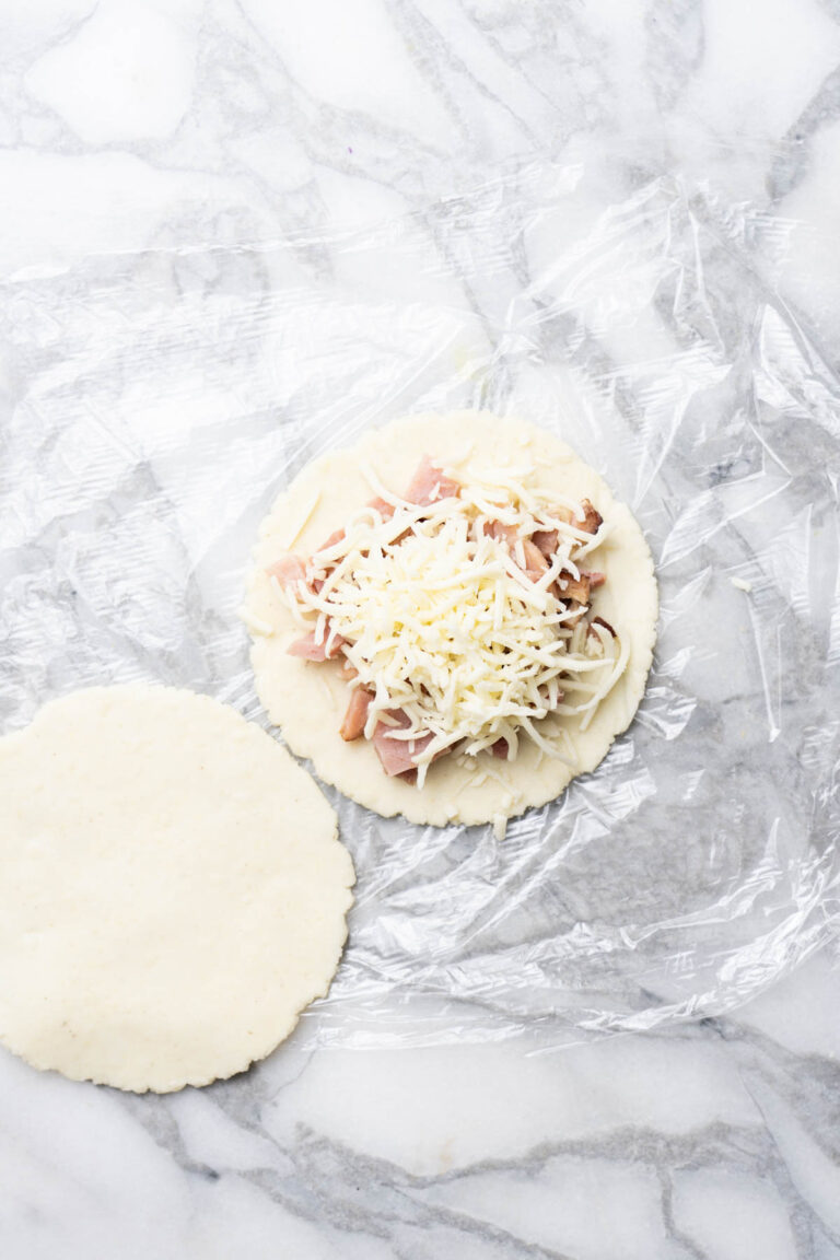 Ham and cheese Colombian Arepas - TastyAZ